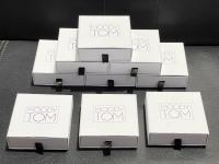 China Customized White Paper Drawer Jewelry Box for Customized Jewelry Presentation Service for sale