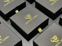 China Customized Black Paper Drawer Jewelry Box Customized for Your Jewelry Line for sale