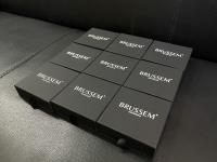 China Customized Black Paper Drawer Jewelry Box for sale