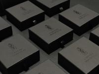 China Paper drawer jewelry box customized your logo drawer necklace box for sale