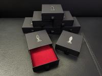 China Paper drawer jewelry box customized your logo drawer necklace box for sale