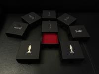 China Paper drawer jewelry box customized your logo drawer necklace box for sale