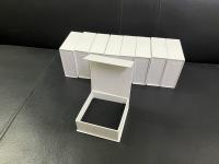 China Customized White Paper Magnet Jewelry Box Perfect for Ring Presentation for sale