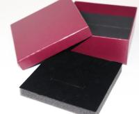 China 500 Min Qty Customs Paper Jewelry Box Personalized Color Variation for sale