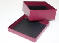 China 500 Min Qty Customs Paper Jewelry Box Personalized Color Variation for sale