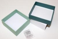 China Bracelet Necklace and Pendant Paper Jewelry Box Universal Style 88*88*37.5mm Min Qty 500 for sale