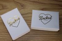 China Customized  Small Paper Jewelry Box logo and color by your jewelry packaging for sale