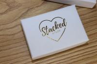China Customized  Small Paper Jewelry Box logo and color by your jewelry packaging for sale