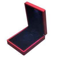 China Customized Your Logo- Luxury Red LED Pendant Box LED Small Necklace Box for sale