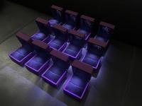 China Customized Your Logo- Purple LED Ring Box-Luxury for sale