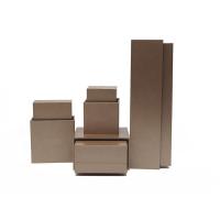 China Luxury Gold Jewelry Box customized your logo for sale