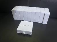 China Customized white Paper Drawer Jewelry Box for sale