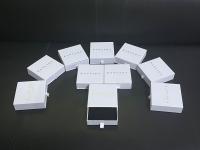 China Customized white Paper Drawer Jewelry Box for sale