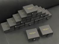 China Customized Black Paper Drawer Jewelry Box for sale