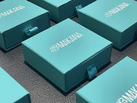 China Paper drawer jewelry box customized your logo drawer necklace box for sale
