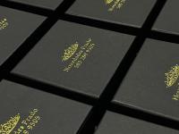 China Customized black paper drawer jewelry box necklace box for sale