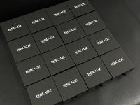 China Customized Black Paper Drawer Necklace Box for sale