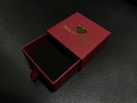 China Paper drawer ring box can use to earring and necklace-small drawer jewelry box for sale