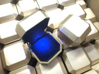 China Luxury LED Jewelry Box-Ring Box/Earring box Customized your color and logo for sale