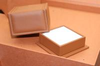 China Redefine Your Jewelry Packaging - Luxury PU Leather Ring Box - Customized in Color and Logo - Global Shipping for sale