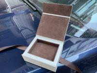 China Customized Luxury PU leather Necklace Box for sale