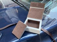 China Customized Luxury PU leather Necklace Box for sale