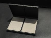 China Customized Luxury Genuine Leather Packaging box for sale