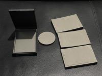 China Customized Luxury Genuine Leather Packaging box for sale