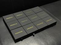 China Customized black paper drawer Necklace Box fashion style for sale