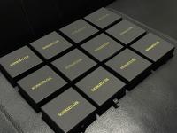 China Customized black paper drawer Necklace Box fashion style for sale