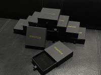 China Customized black paper drawer Necklace Box fashion style for sale