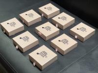 China Customized Pink Paper Drawer Jewelry Box for sale