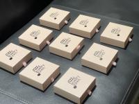 China Customized Pink Paper Drawer Jewelry Box for sale