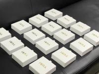 China Customized White Paper Drawer Jewelry Box for sale