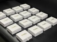 China Customized White Paper Drawer Jewelry Box for sale