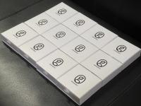 China Customized White Paper Drawer Necklace Box for sale