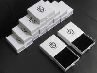 China Customized White Paper Drawer Necklace Box for sale