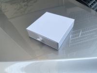 China Customized luxury Paper drawer jewelry box and PU leather Pouches for sale