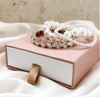 China Luxury Paper Drawer Jewelry Box bracelet -Necklace-Pendant universal style Cheap Customized your color and logo for sale