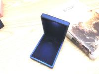China LED Frosted effect Necklace Box-Customized Color And Your logo for Ring Packaging for sale