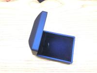 China LED Frosted effect Necklace Box-Customized Color And Your logo for Ring Packaging for sale