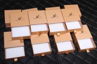 China Luxury Paper Drawer Jewelry Box bracelet -Necklace-Pendant universal style Cheap Customized your color and logo for sale
