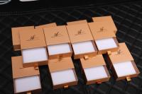 China Luxury Paper Drawer Jewelry Box bracelet -Necklace-Pendant universal style Cheap Customized your color and logo for sale