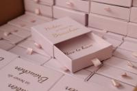 China Luxury Paper Drawer Jewelry Box bracelet -Necklace-Pendant universal style Cheap Customized your color and logo for sale