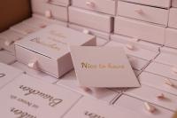 China Luxury Paper Drawer Jewelry Box bracelet -Necklace-Pendant universal style Cheap Customized your color and logo for sale