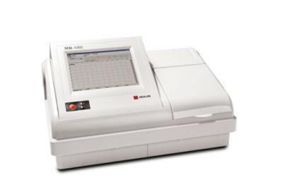 China 8 Channels Elisa Microplate Reader 96 Wells Single Wavelength 405 450 492 630 Filters for sale