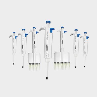 China Erogonmic Design Single Channel Adjustable Volume Pipette 0.1ul To 10ml Micropipette for sale