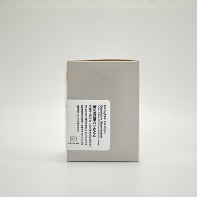 China In Vitro Diagnostic HbA1c Reagent Glycated Hemoglobin A1c Test Kit for sale