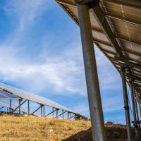 China GQ-F Fixed Mounting System Mountain PV Mount Hot Dipped Galvanized And Al-Mg-Zn Plated Steel for sale