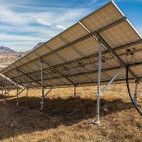China GQ-F Fixed Mounting System Mountain PV Mount Hot Dipped Galvanized And Al-Mg-Zn Plated Steel for sale
